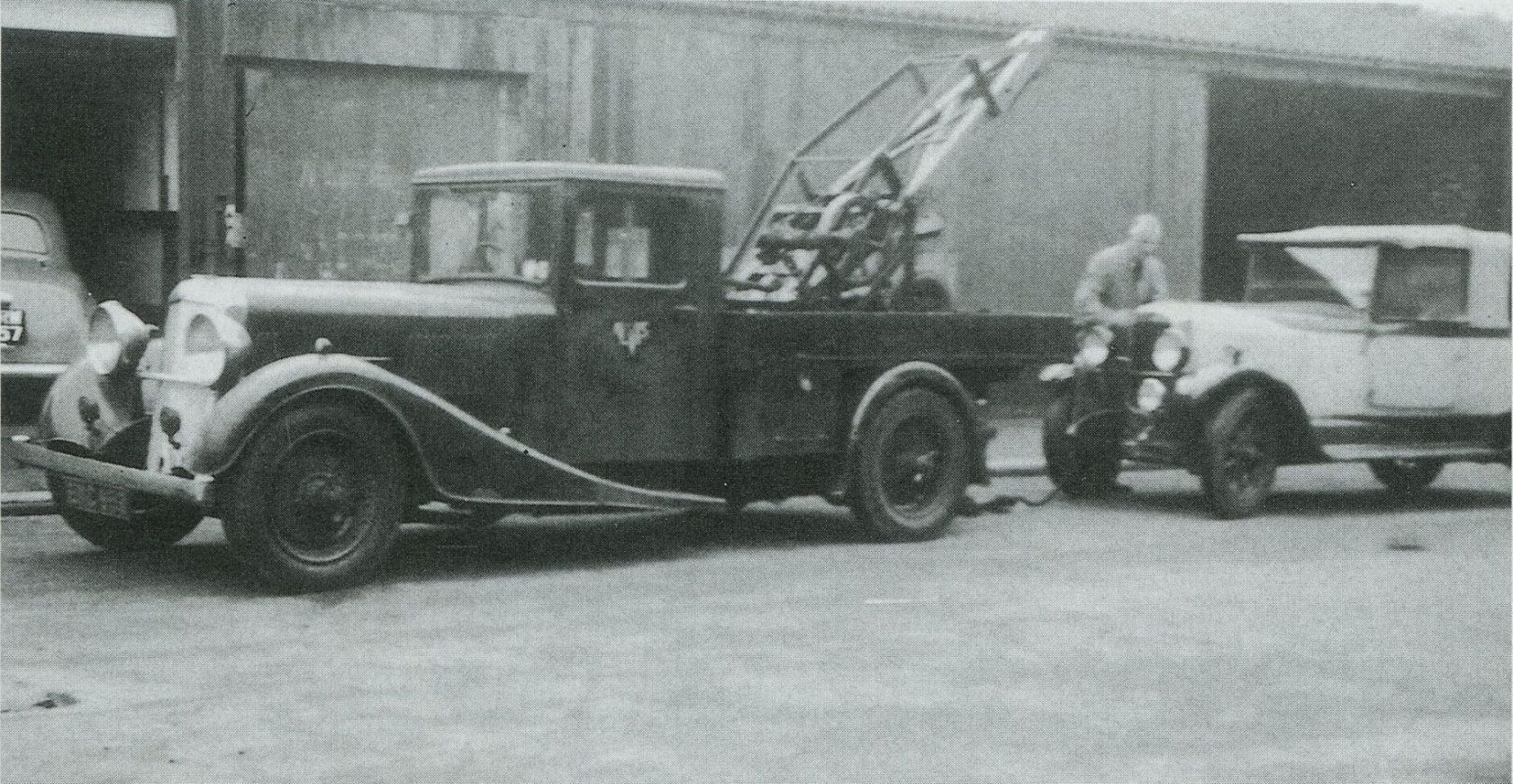 Ch 14959, EVC 653, 1940 Alvis Works Tow Truck, circa 1950. – Alvis Archive