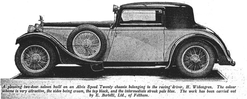 9268 Speed 20 Bertelli Widengren – Alvis Archive