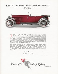 Front Wheel Drive – Alvis Archive
