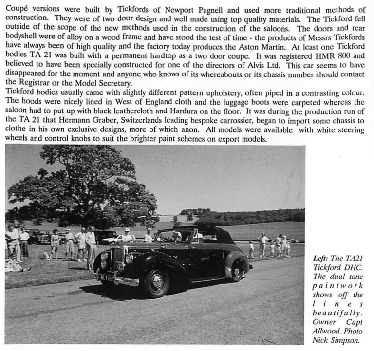 TA21 – Alvis Archive