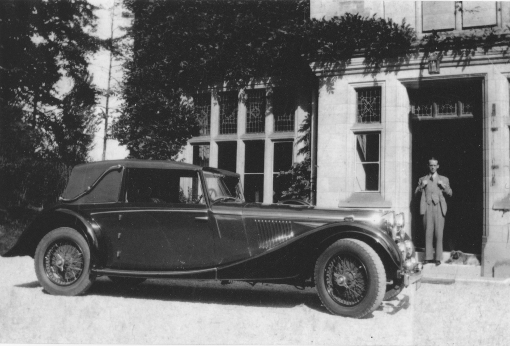 14419 Speed 25 Charlesworth new in 1937 with the first owner, Selwyn ...